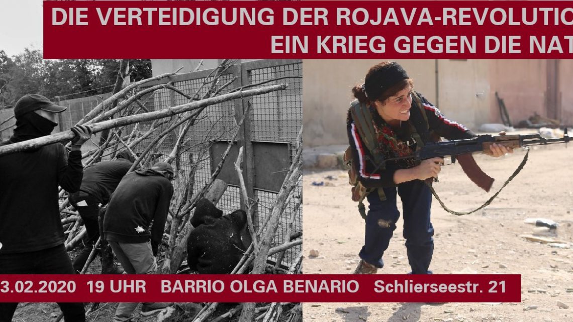 Die Verteidigung der Rojava-Revolution: Ein Krieg gegen die NATO – Barrio Olga Benario